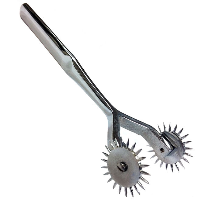 Rouge Stainless Steel Double Pinwheel - LittleTickle.co.uk